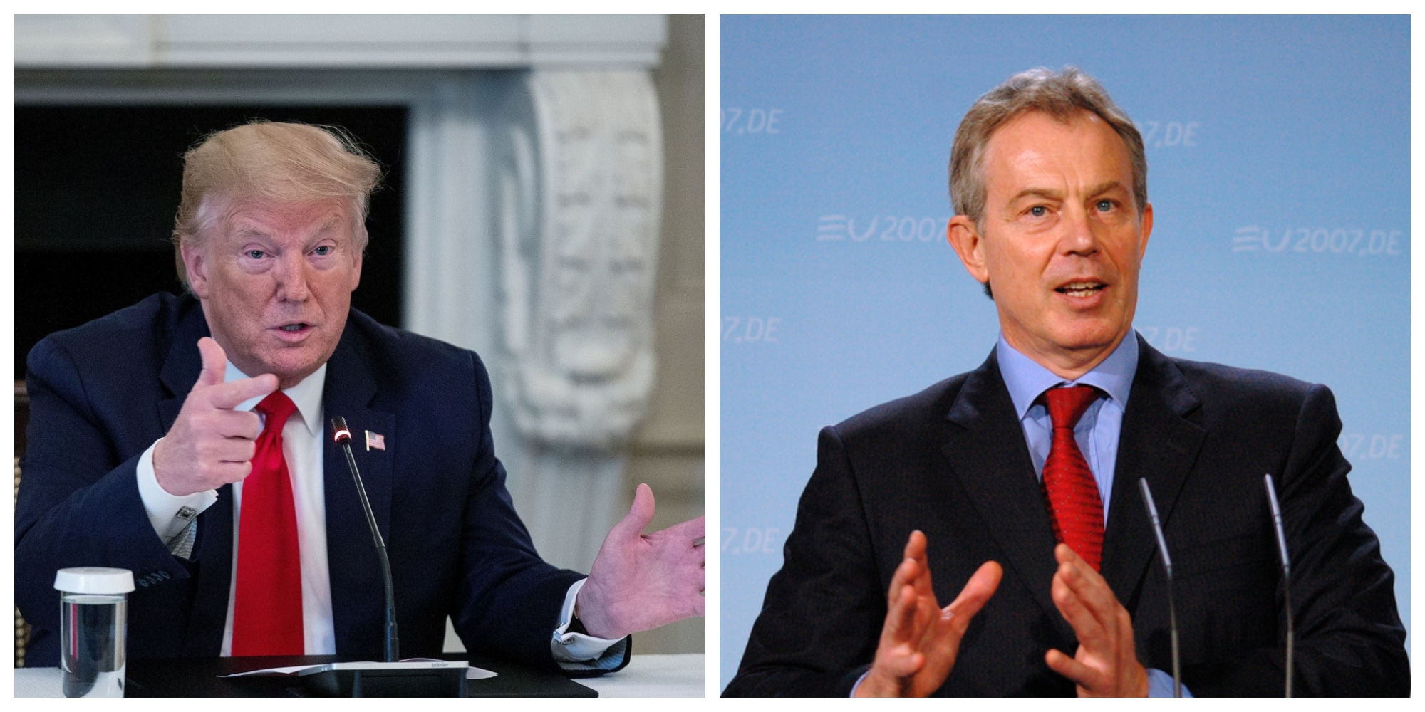 Donald Trump și Tony Blair critică retragerea americanilor din ...