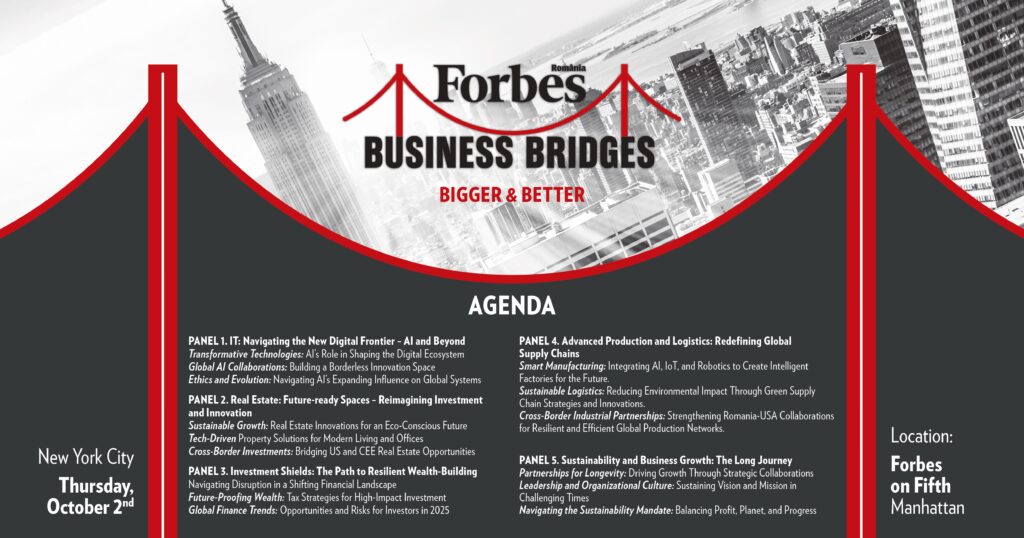 Forbes Business Bridges. Bigger and Better - Forbes.ro